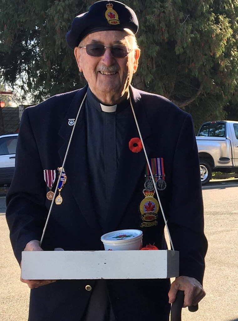 Honoring Life Member Lou Thornton | Malahat Legion